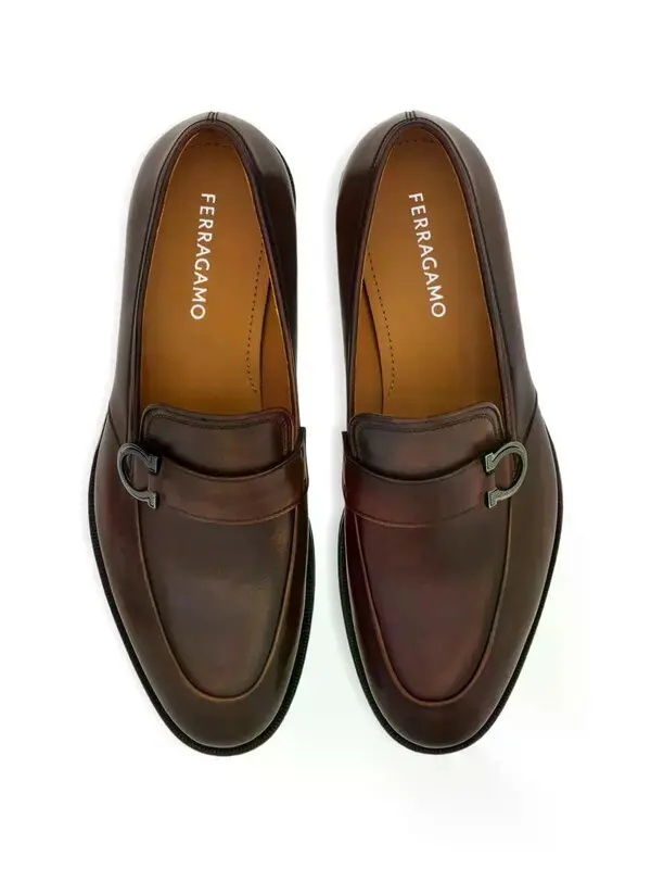 FERRAGAMO Gancini Ornament Moccasins