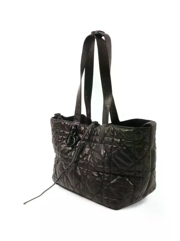 Dior Quilted Leather Tote Bag