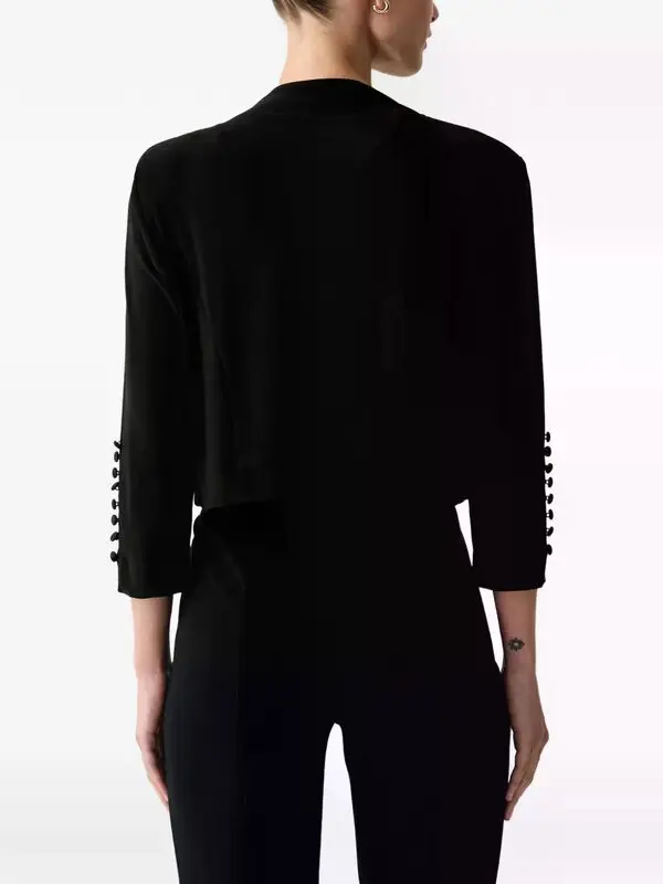 Joseph Ribkoff Button-cuff Cropped Jacket