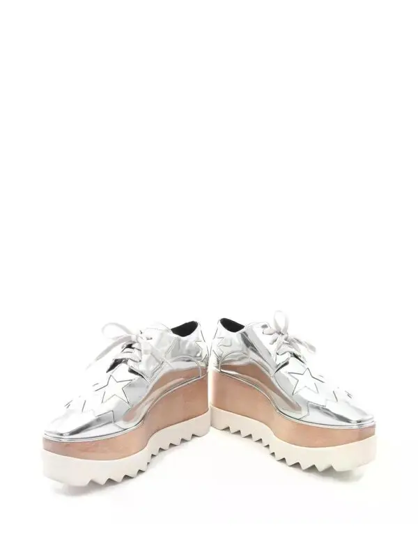 Stella McCartney 2010s Elyse Star-detail Platform Derby Shoes