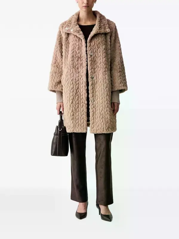 Joseph Ribkoff Crackle-effect Straight-leg Trousers