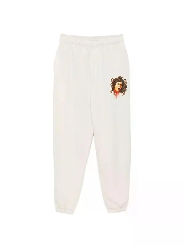 MELT Graphic-print Track Pants - Neutrals