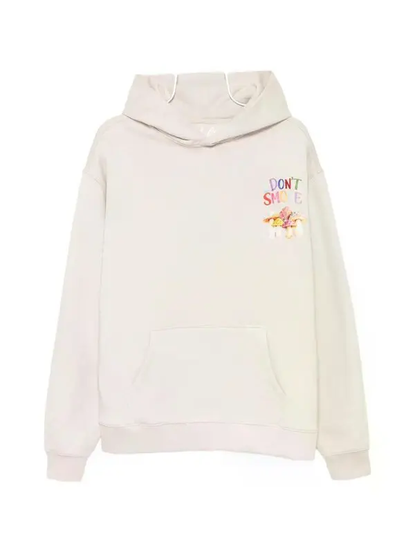 MELT Graphic-print Hoodie - Neutrals