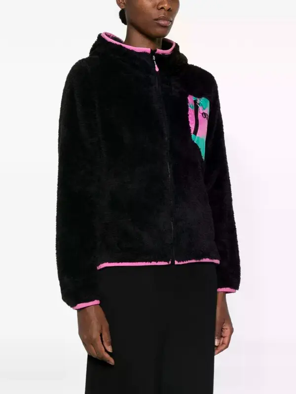 PICTURE ORGANIC CLOTHING Fleece Zip-up Hoodie With Contrast Trim
