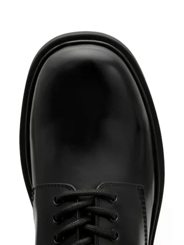 AMI Paris Cow Leather Derby Shoes