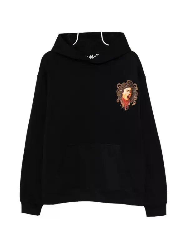 MELT Graphic-print Hoodie - Black
