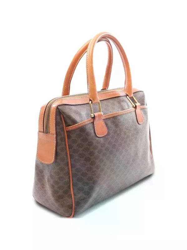 Celine 2000s Macadam Boston Tote Bag