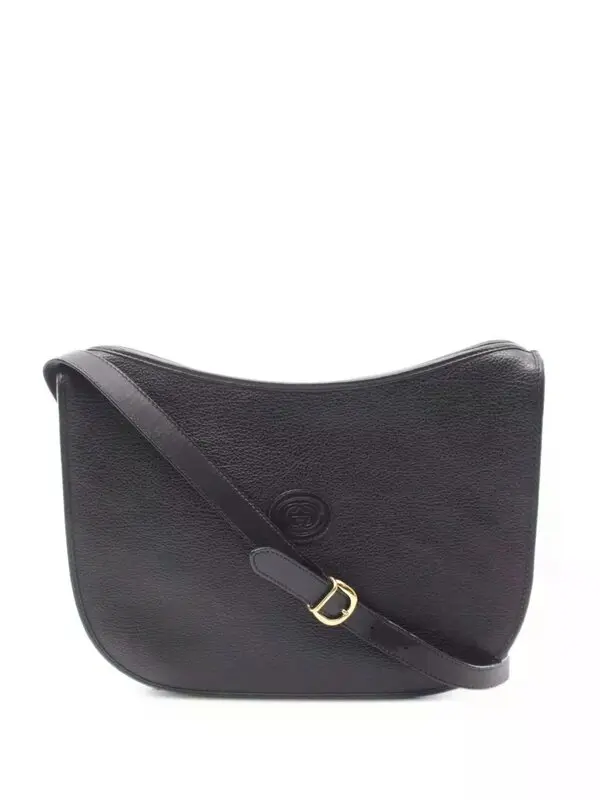 Gucci 2000s Interlocking-g Leather Shoulder Bag