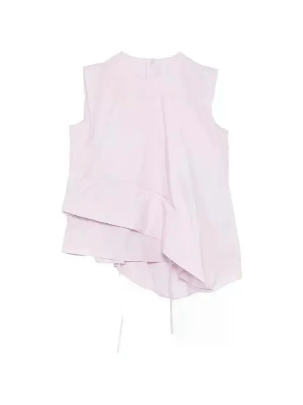 JNBY Asymmetric Ruffled Blouse
