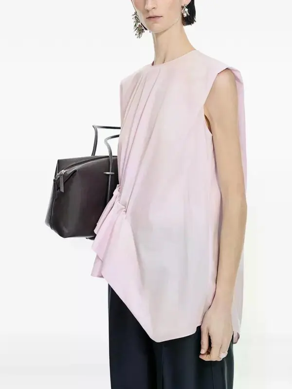 JNBY Asymmetric Ruffled Blouse
