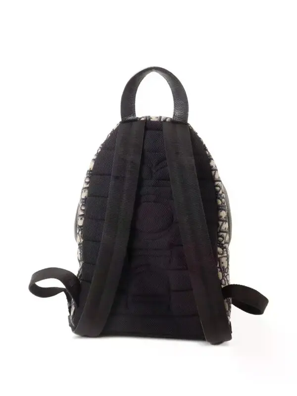 Dior Oblique Canvas Leather Rider Backpack