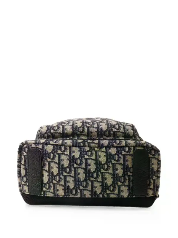 Dior Oblique Canvas Leather Rider Backpack
