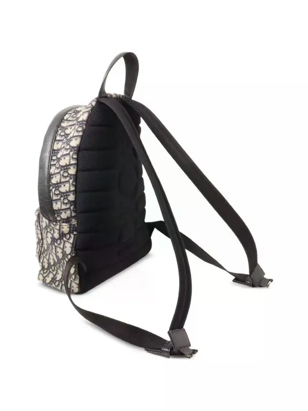 Dior Oblique Canvas Leather Rider Backpack