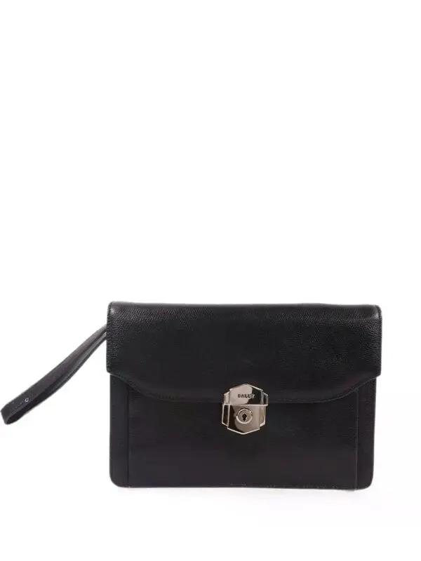 Bally Turn-lock Clutch Bag
