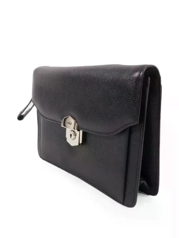 Bally Turn-lock Clutch Bag