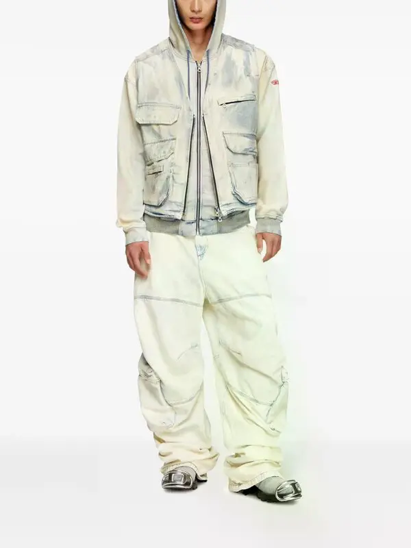 DIESEL® D-gir-s Track Jacket With Drawstring Hood