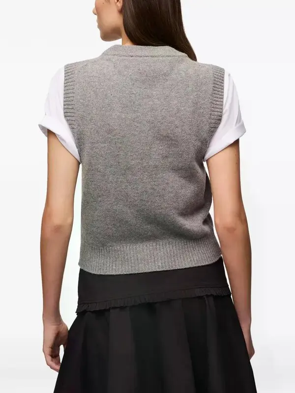 GANNI Vest With Flowers