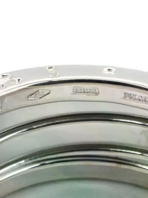 BVLGARI 18k White Gold B.zero1 Ring