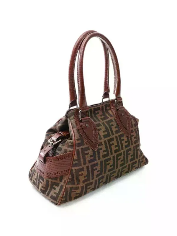 Fendi Zucca Canvas Tote Bag