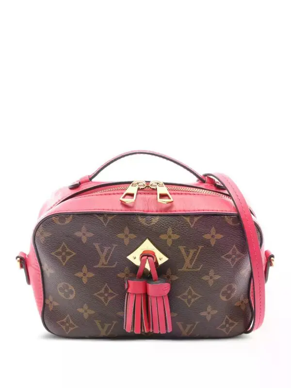 LOUIS VUITTON 2018 Saintonge Monogram Shoulder Bag