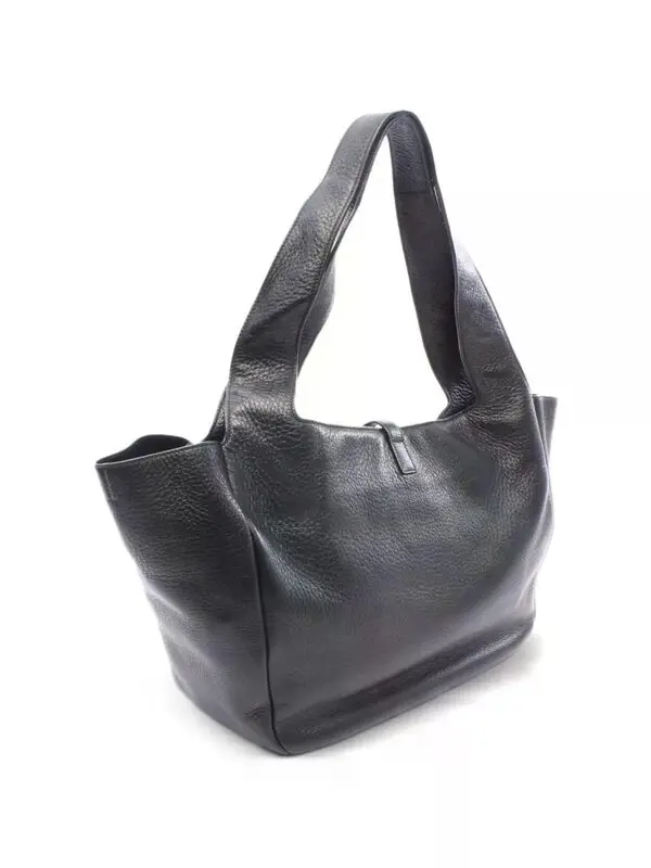 Saint Laurent Grained Leather Le 5 À 7 Bea Tote Bag