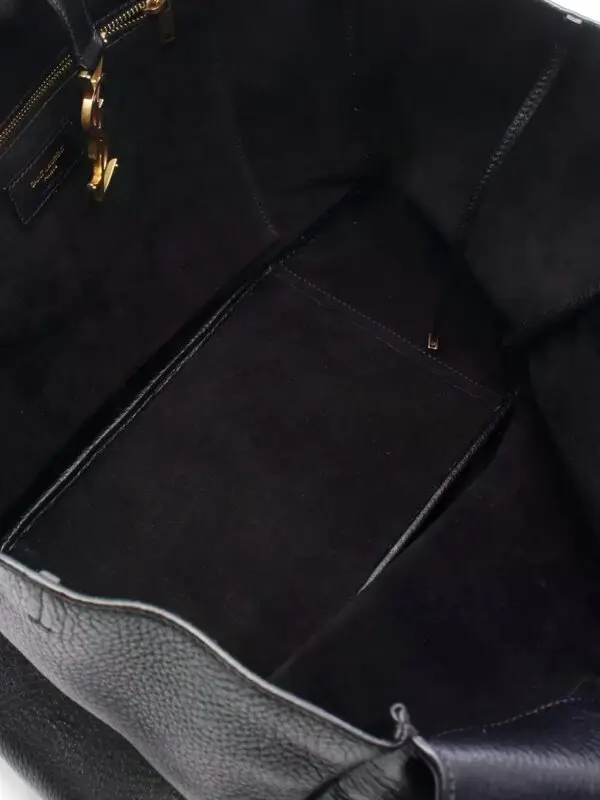 Saint Laurent Grained Leather Le 5 À 7 Bea Tote Bag