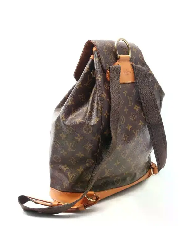 LOUIS VUITTON 1995 Montsouris Gm Monogram Backpack