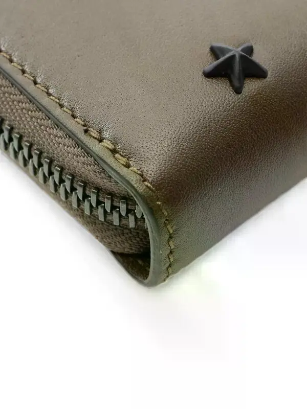 JIMMY CHOO 2010s Carnaby Star-studded Wallet
