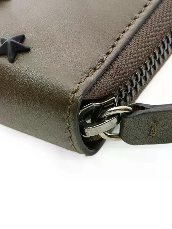 JIMMY CHOO 2010s Carnaby Star-studded Wallet