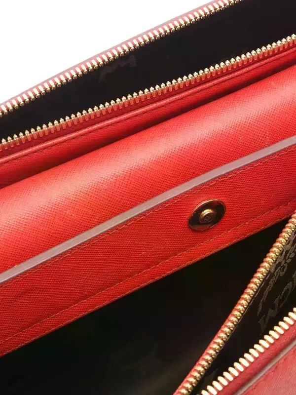 Mcm Logo Detail Two-way Handbag