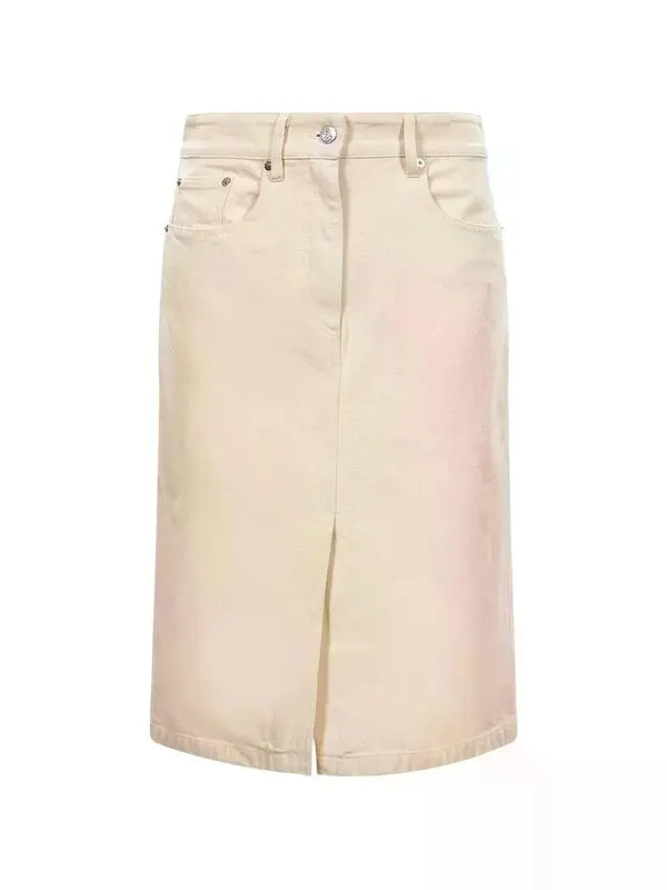 A.p.c. Denim Split Skirt