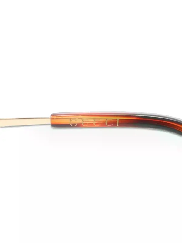 Gucci Geometric Frame Sunglasses