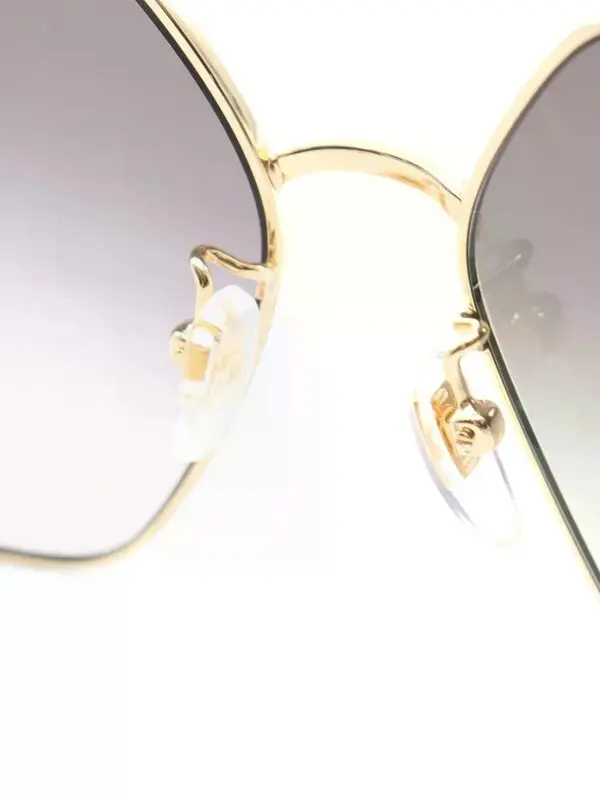 Gucci Geometric Frame Sunglasses