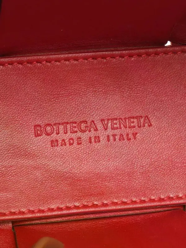 Bottega Veneta 2010s Arco Leather Tote Bag - Brown