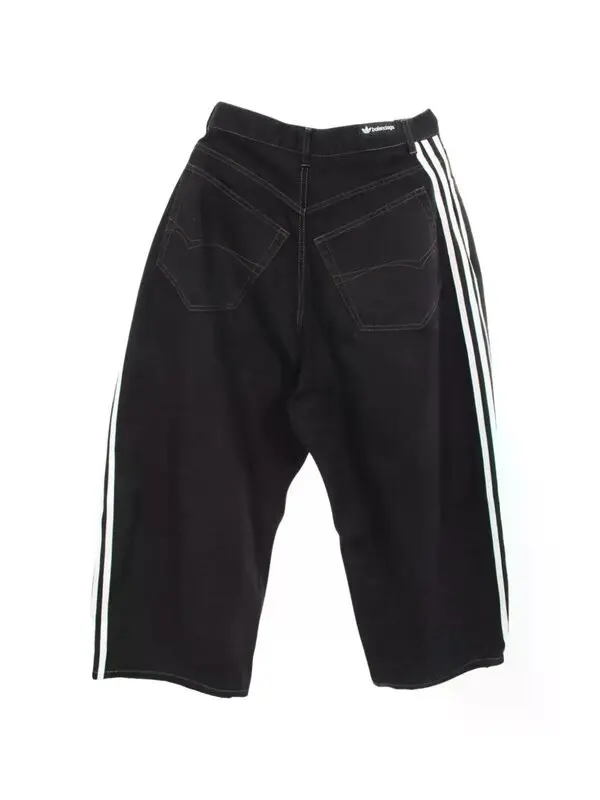 Balenciaga X Adidas Buggy Side-stripe Jeans