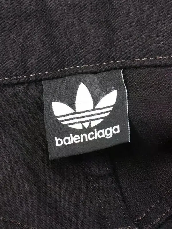 Balenciaga X Adidas Buggy Side-stripe Jeans