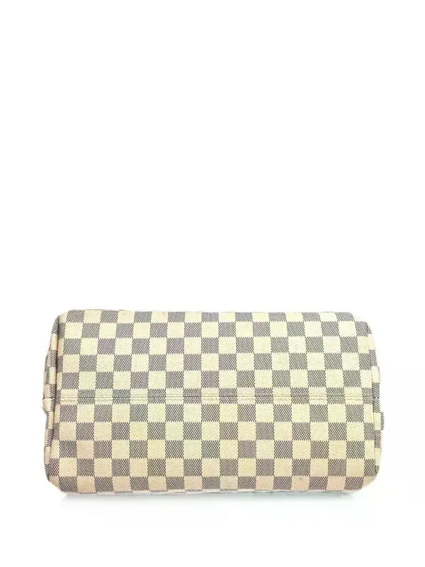 LOUIS VUITTON 2012 Damier Azur Cabas Tote Bag