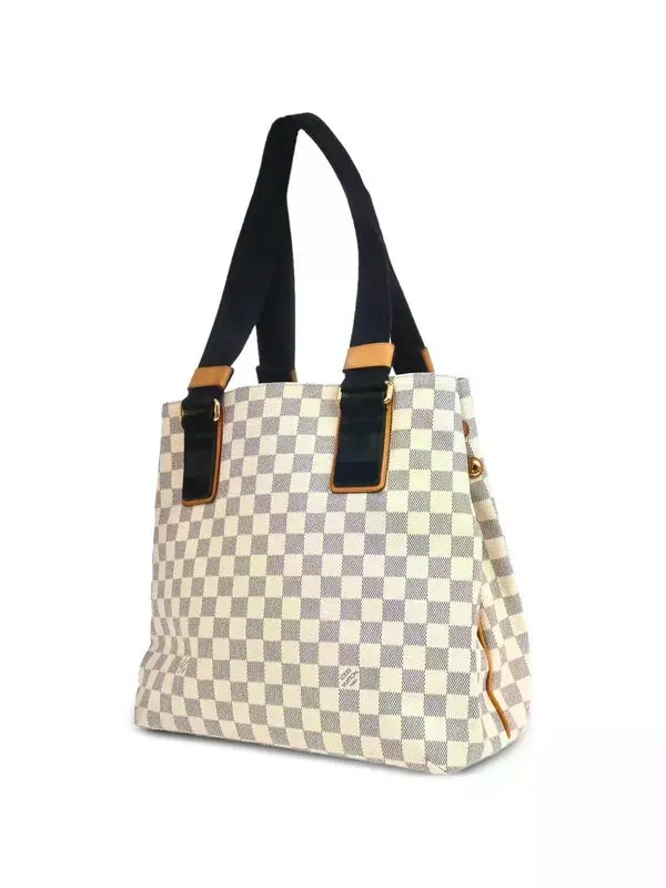 LOUIS VUITTON Damier Azur Cabas Tote Bag