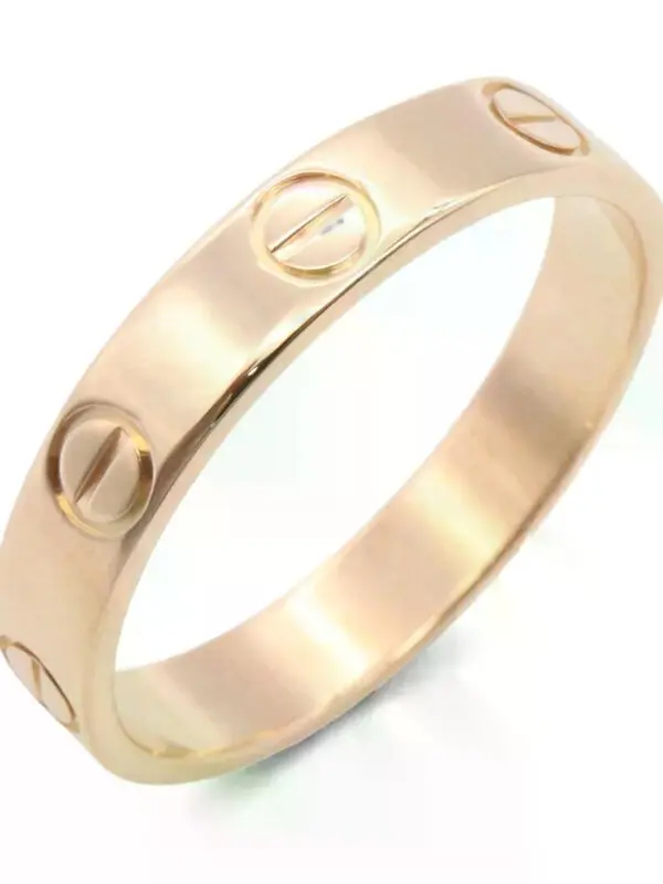 Cartier 18k Rose Gold Love Ring