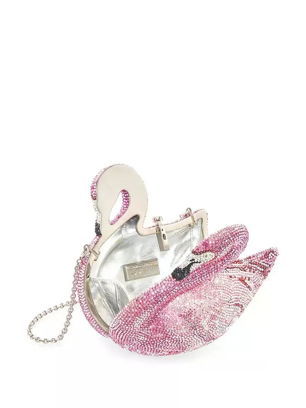 Judith Leiber Flamingo Crystal Clutch