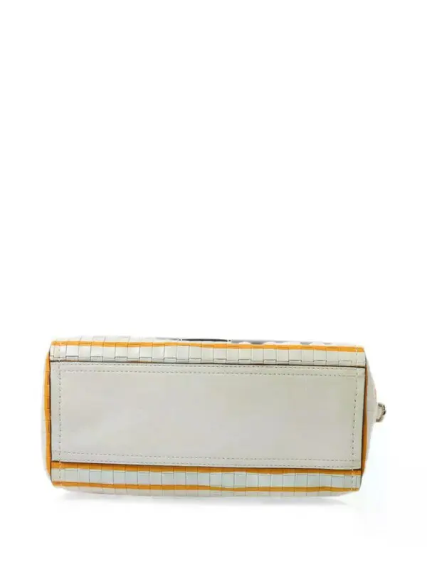 COACH VINTAGE Bleecker Woven Striped Tote Bag