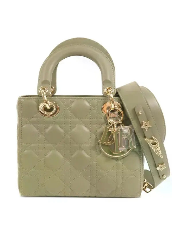 Dior Lady My Abcdior Tote Bag - Green