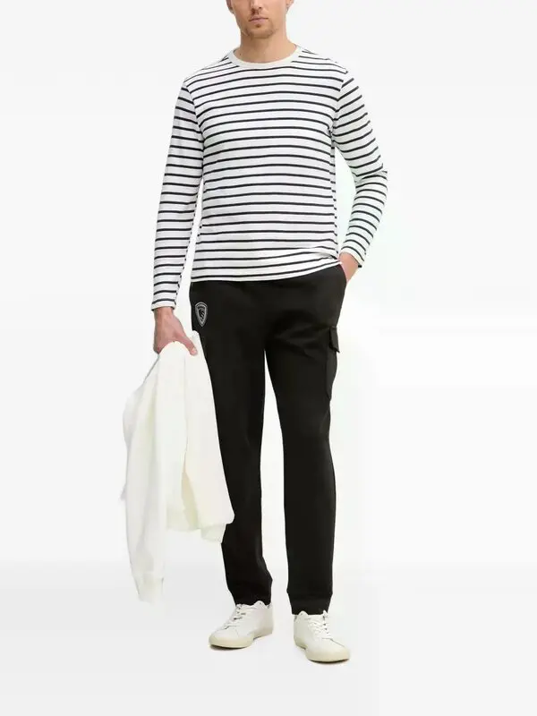 BLAUER. Logo-patch Drawstring Track Pants
