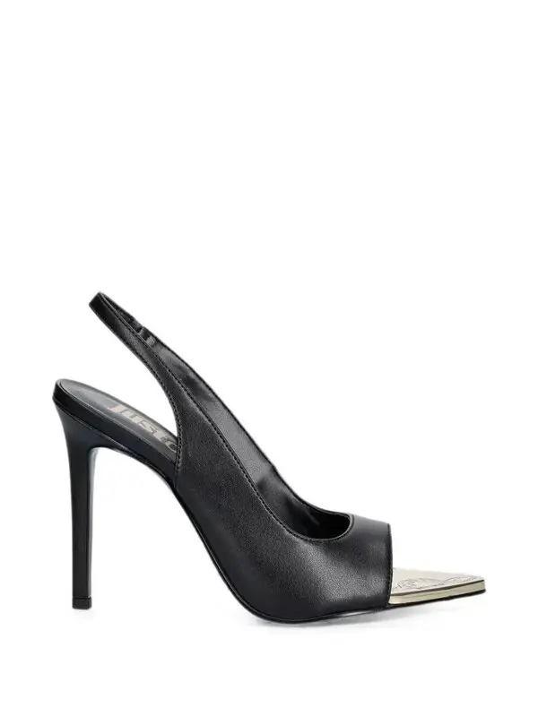 Just Cavalli Slingback-strap Pumps - Black