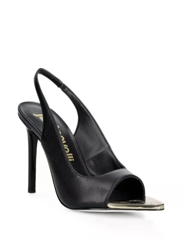 Just Cavalli Slingback-strap Pumps
