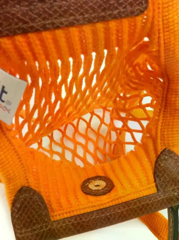 Longchamp Le Pliage Filet Xs Shoulder Bag - Orange
