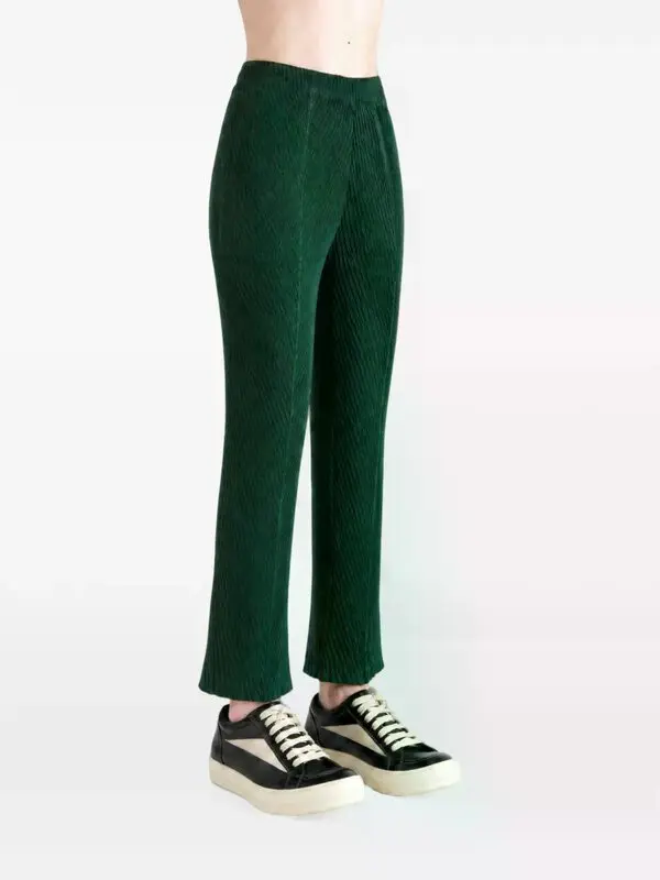 Issey Miyake Pleated Straight-leg Trousers