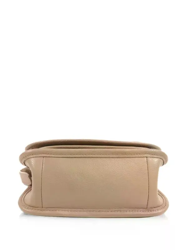 Longchamp Grained Leather Shoulder Bag