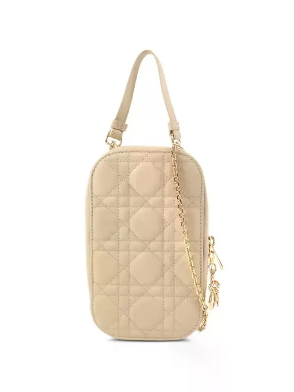 Dior Lady Cannage Mini Bag - Neutrals
