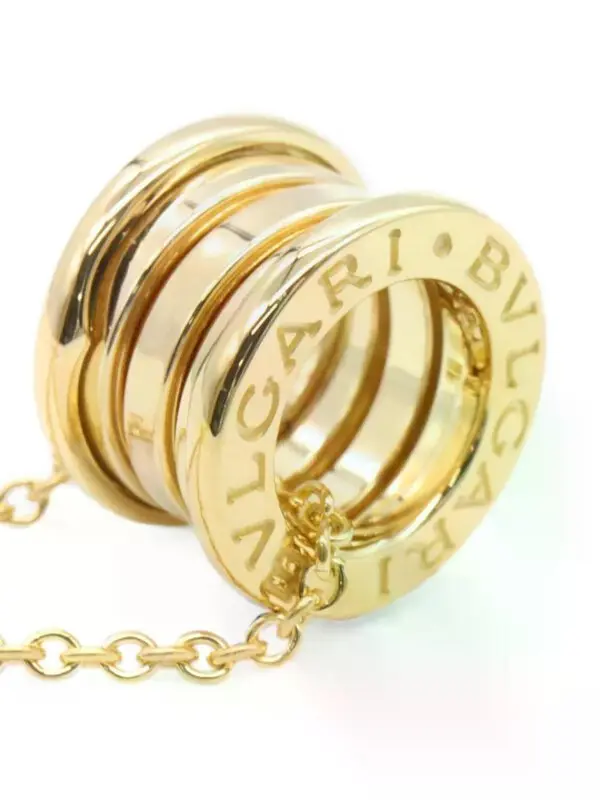BVLGARI 18k Yellow B.zero1 Pendant Necklace